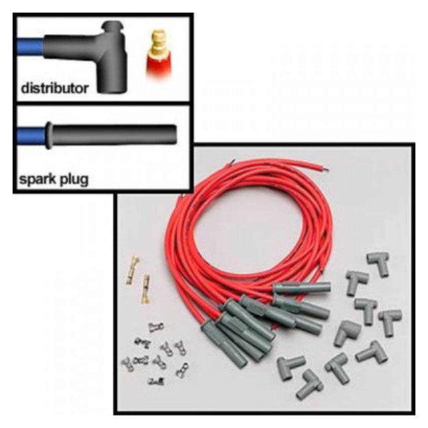 MSD 8.5mm Super Conductor Set de Cables de Bujia – GDL RACING PARTS